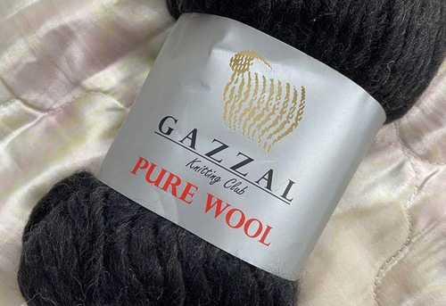 Пряжа Gazzal Pure Wool австралийская шерсть 100