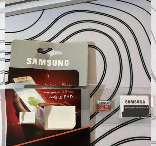 Карта памяти micro sd 32 samsung