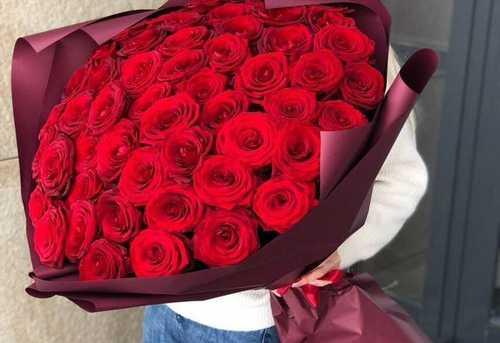 Розы красные,букет цветов роз,51,101 роза,доставка