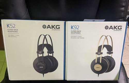 Наушники AKG K52 K92 новые