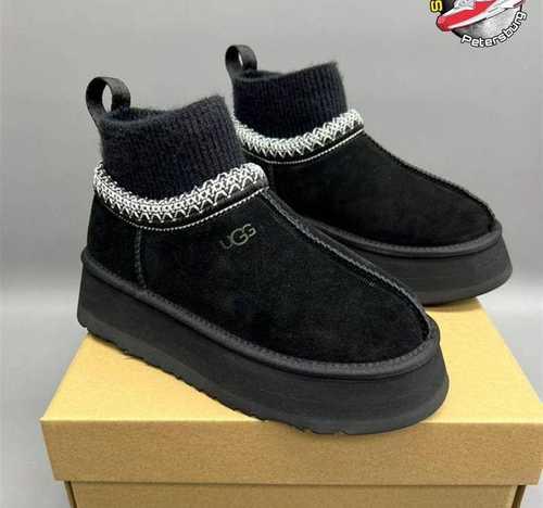 Угги / Ugg Tazz Tasman Chestnut С Носком 36-40