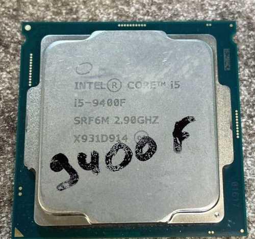 Процессор intel core i5 9400f