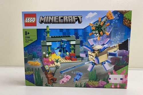 Конструктор lego Minecraft 21180 Битва со стражем