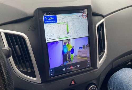 Android стиль Tesla для Hyundai Creta, есть Teyes