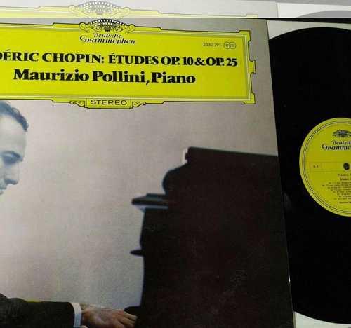 Шопен Frederic Chopin Pollini Etudes винил 1973