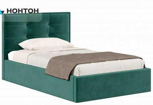 Кровать Римини велюр зеленый