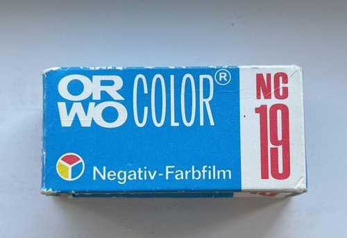 Фотопленка Orwo Color NC 19 широкая 2шт