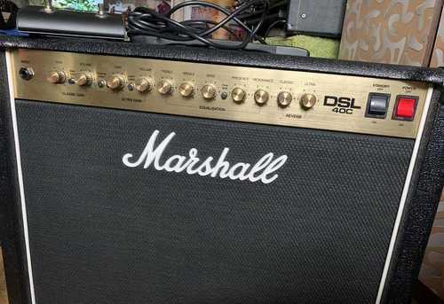 Marshall DSL 40C Ламповый комбоусилитель