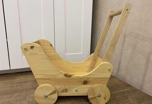 Деревянная коляска для фотосессии аренда