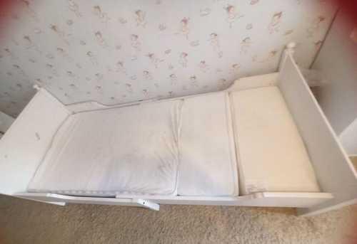 Кровать вырастайка с матрасом IKEA 2 штуки