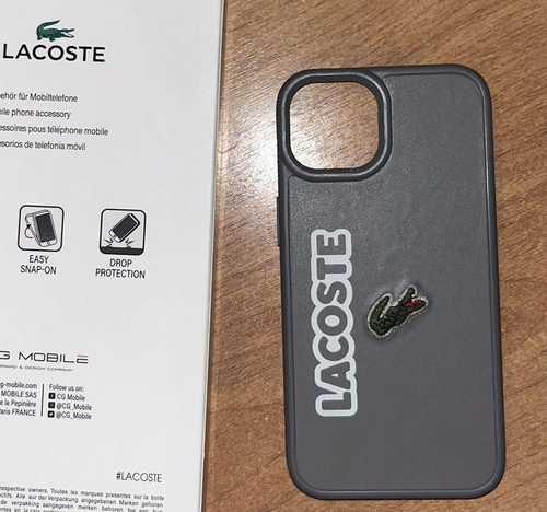Чехол lacoste на iPhone 13-14