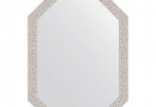 Зеркало Evoform Octagon BY 7005 48x68 мозаика хром