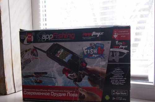 App toyz app fishing удочка к телефону