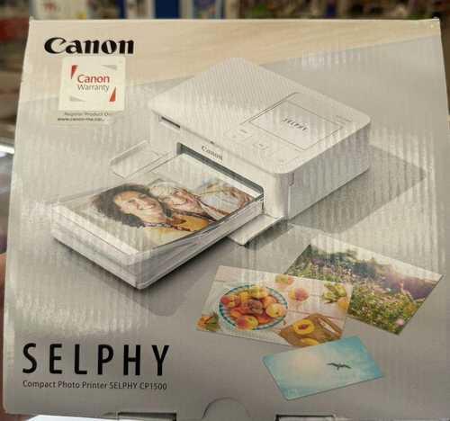 Принтер Canon selphy cp 1500, новый наличие