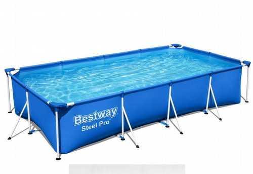Бассейн BestWay каркасный прямоугольный 56424 BW
