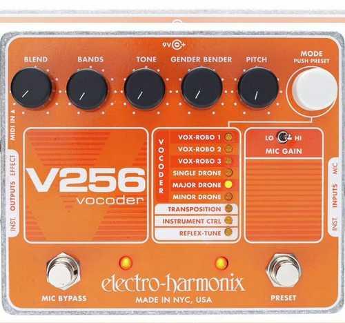 Electro-Harmonix (EHX) Vocoder V256 (Новый)