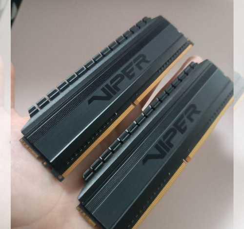 Оперативная память ddr4 Patriot Viper 3200