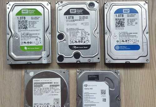 Жесткий диск Wd.green.blue.black.seagate.hitach1TB