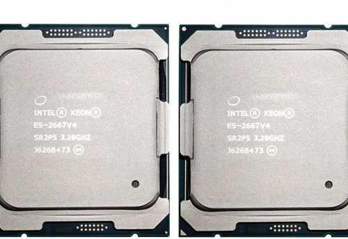 Процессоры Xeon E5 2667v4