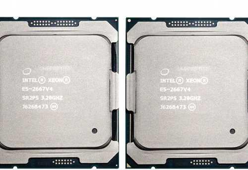 Процессоры Xeon E5 2667v4