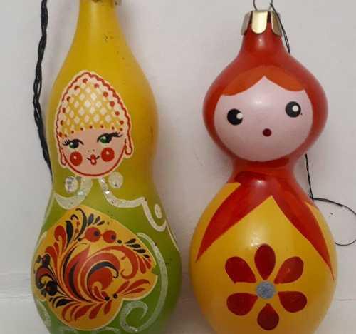 Елочные игрушки СССР
