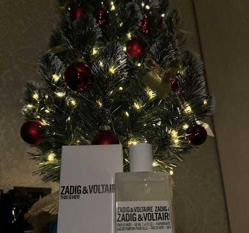 Парфюмерная вода zadig&voltaire This is her