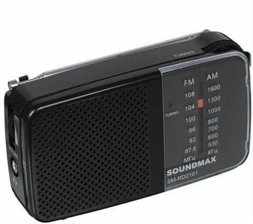 Радиоприемник Soundmax SM-RD2101 черный