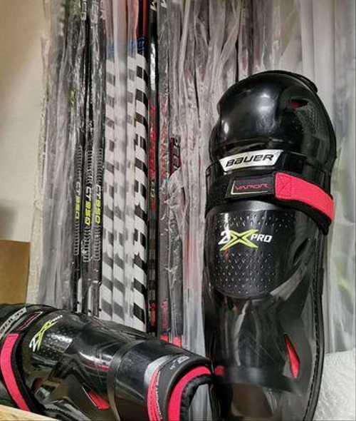 Щитки хоккейные Bauer 2X Pro Sr