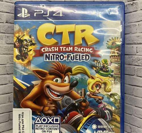 Игра для PS4 CTR Nitro Fueled