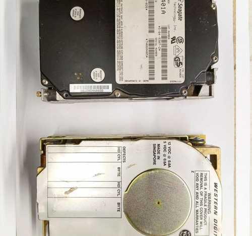 Древние HDD коллекция