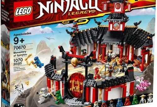 Lego 70670 Ninjago Монастырь Кружитцу новый оригин