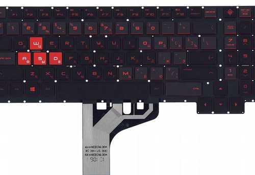 Клавиатура HP Omen 17-CB черная подсветка