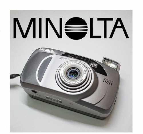 Плёночный фотоаппарат Minolta Riva Zoom 115 EX