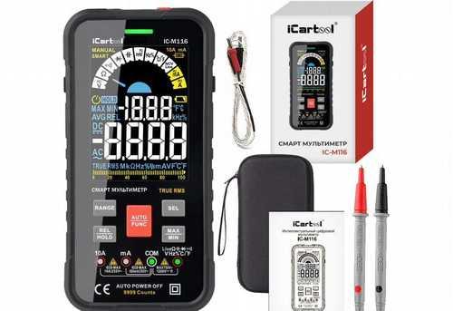 Профессиональный смарт мультиметр icartool IC-M116