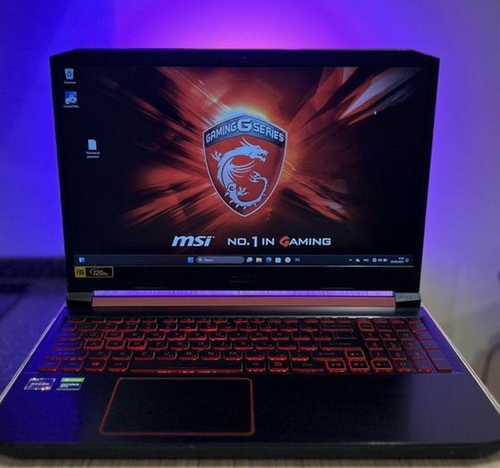 Игровой ноутбук Acer nitro 5/GTX 1650/120гц