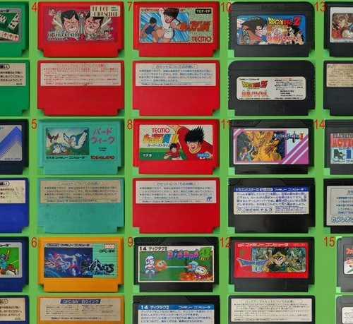 Картриджи для Nintendo Famicom