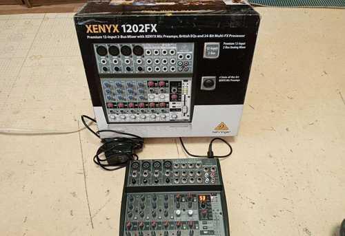 Микшерный пульт behringer 1202FX