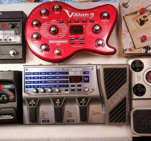 Процессор boss me20 digitech behringer v-amp