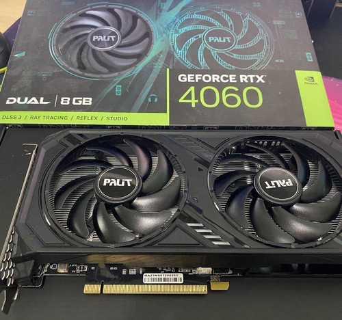 Видеокарта rtx 4060 palit dual