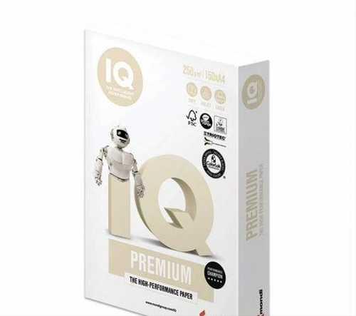 Бумага IQ premium, А4, 250 г/м2