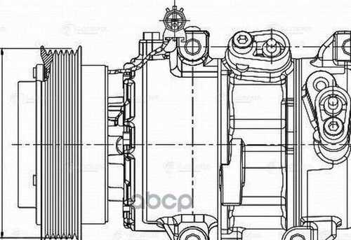 Компрессор кондиционера KIA cerato II 09- 1.6I