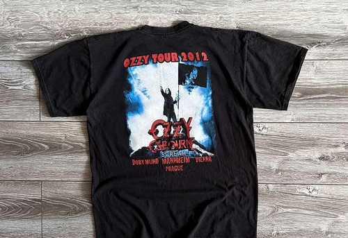 Vintage Ozzy Osbourne Merch 2012 футболка