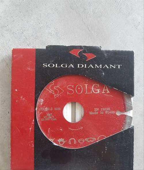 Диск алмазный Solga Diamant 125мм/22,2