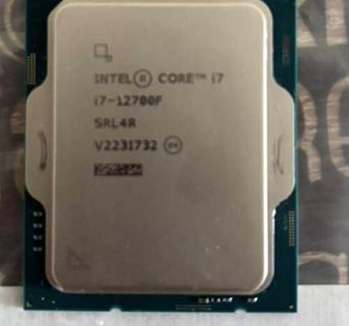 Intel core i7 12700f