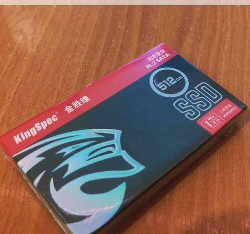 Новый Ssd kingspec 512gb m2 Ngff