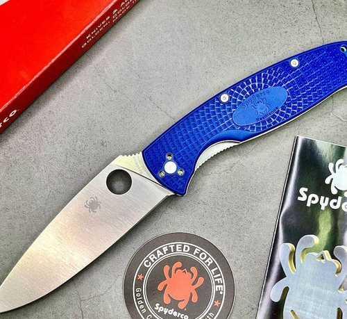 Нож складной Spyderco SC142PBL Resilience, S35VN