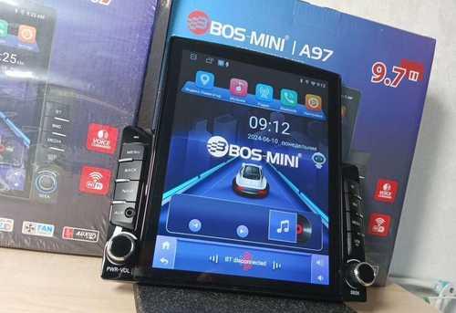 Tesla bos mini A97 4/64 Android car play Новая