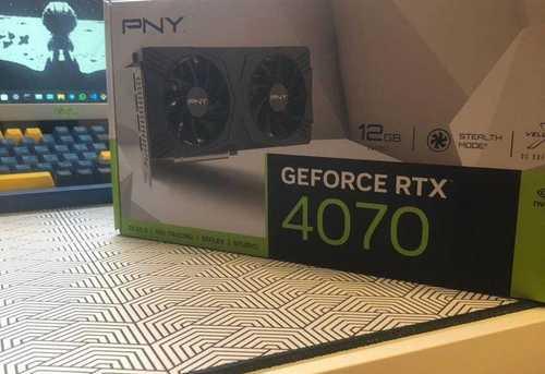 PNY GeForce RTX 4070 12G dual fan