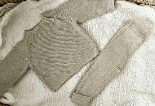 Zara брюки джемпер кофта вязанная штаны