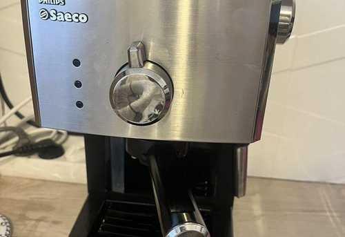 Кофеварка рожковая philips saeco